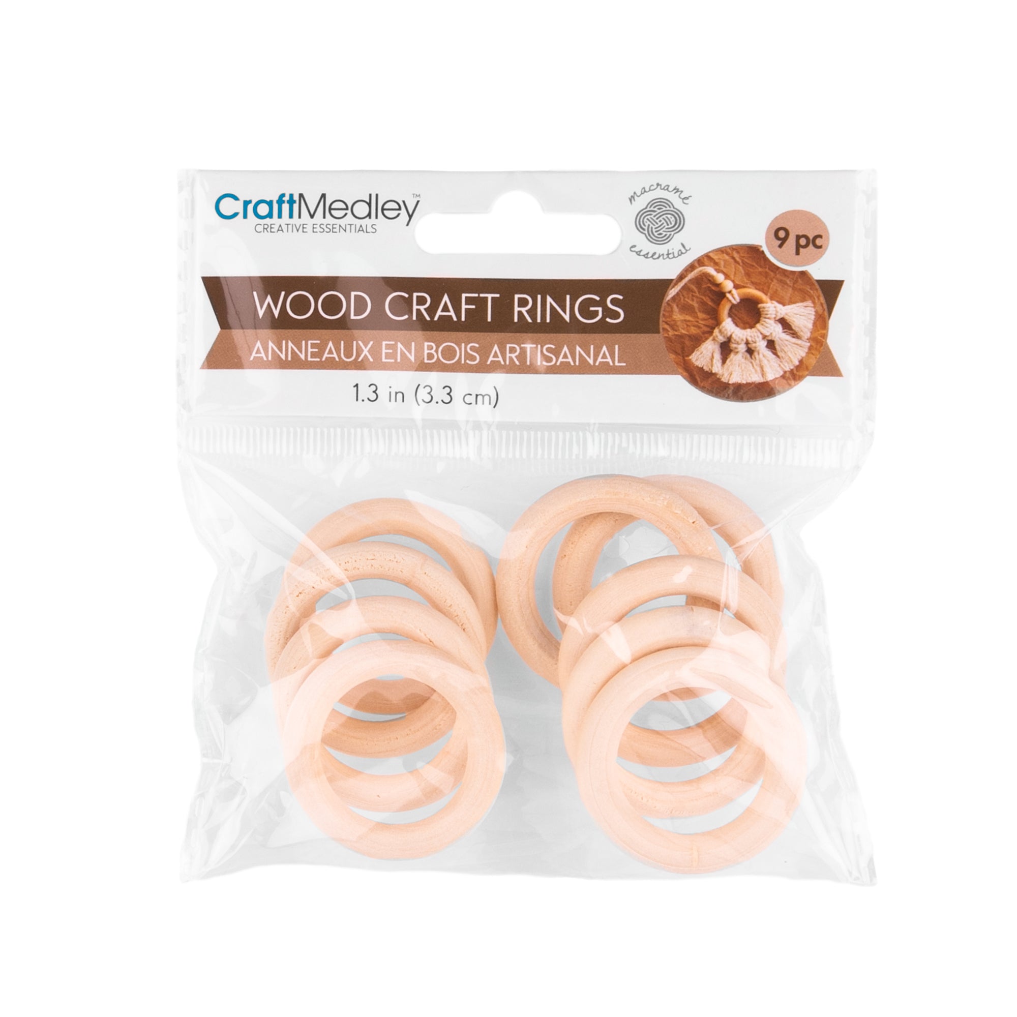 WOOD CRAFT RINGS - 35mm – Fabricville