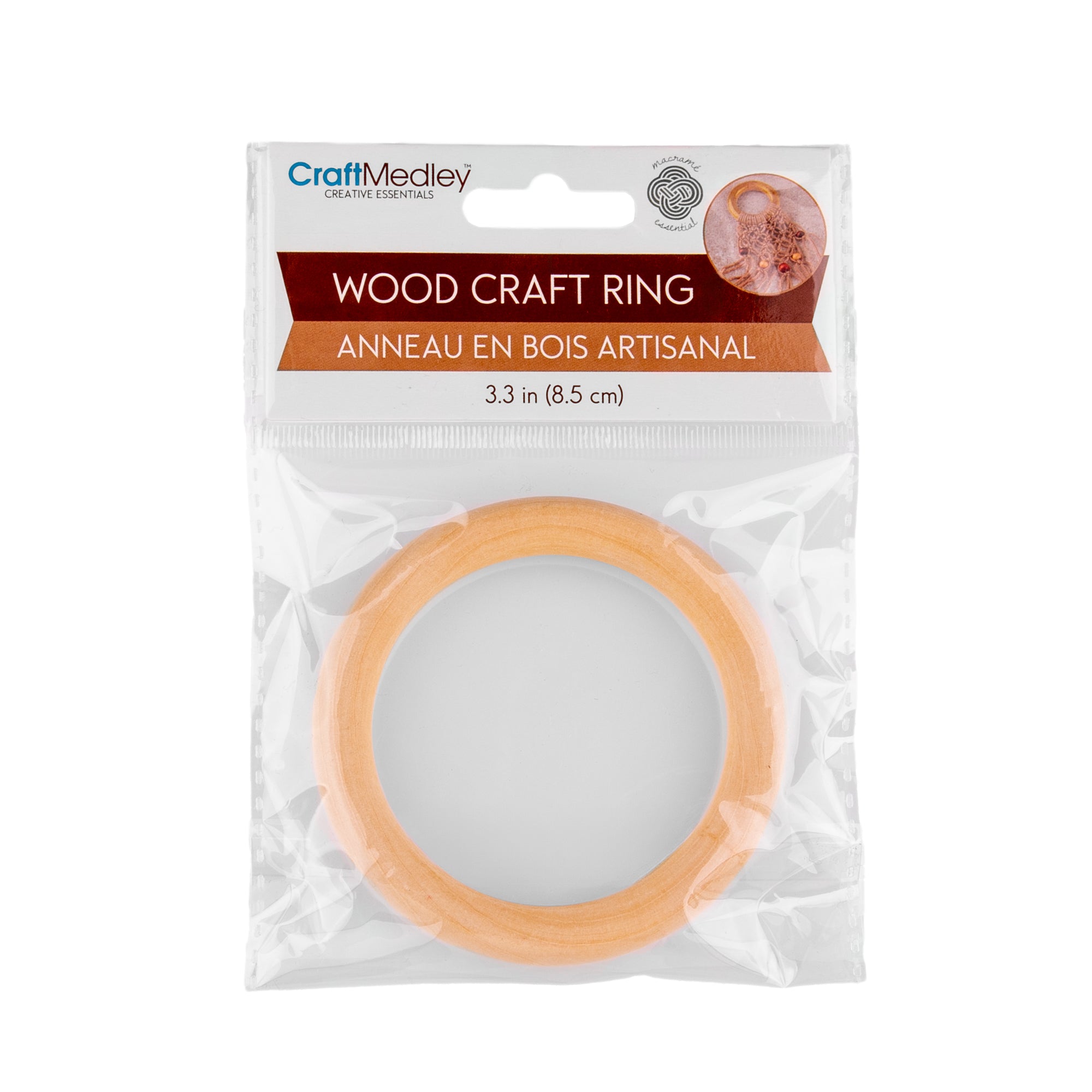 WOOD CRAFT RINGS - 85mm – Fabricville