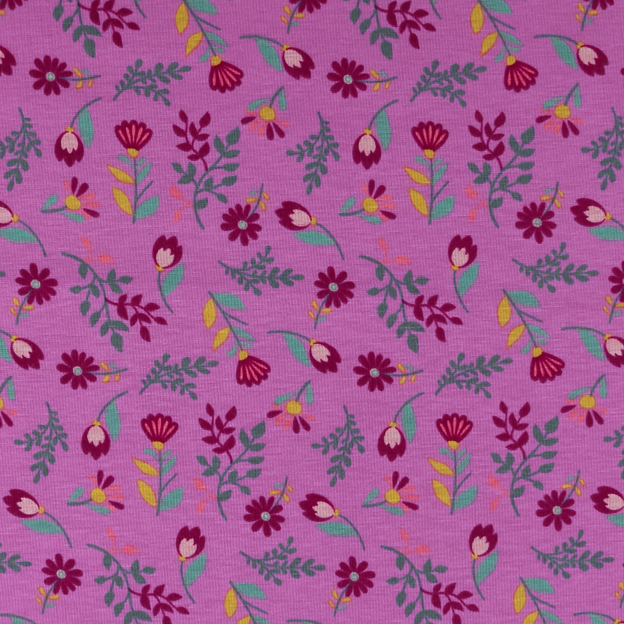 Printed Alpine Fleece - LADYBUG - Magenta – Fabricville