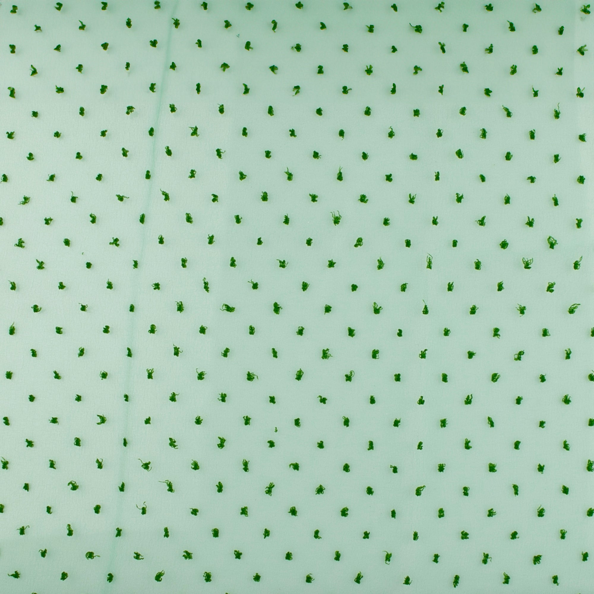 Organza with Embroidered Dot - DOTSY - Green – Fabricville
