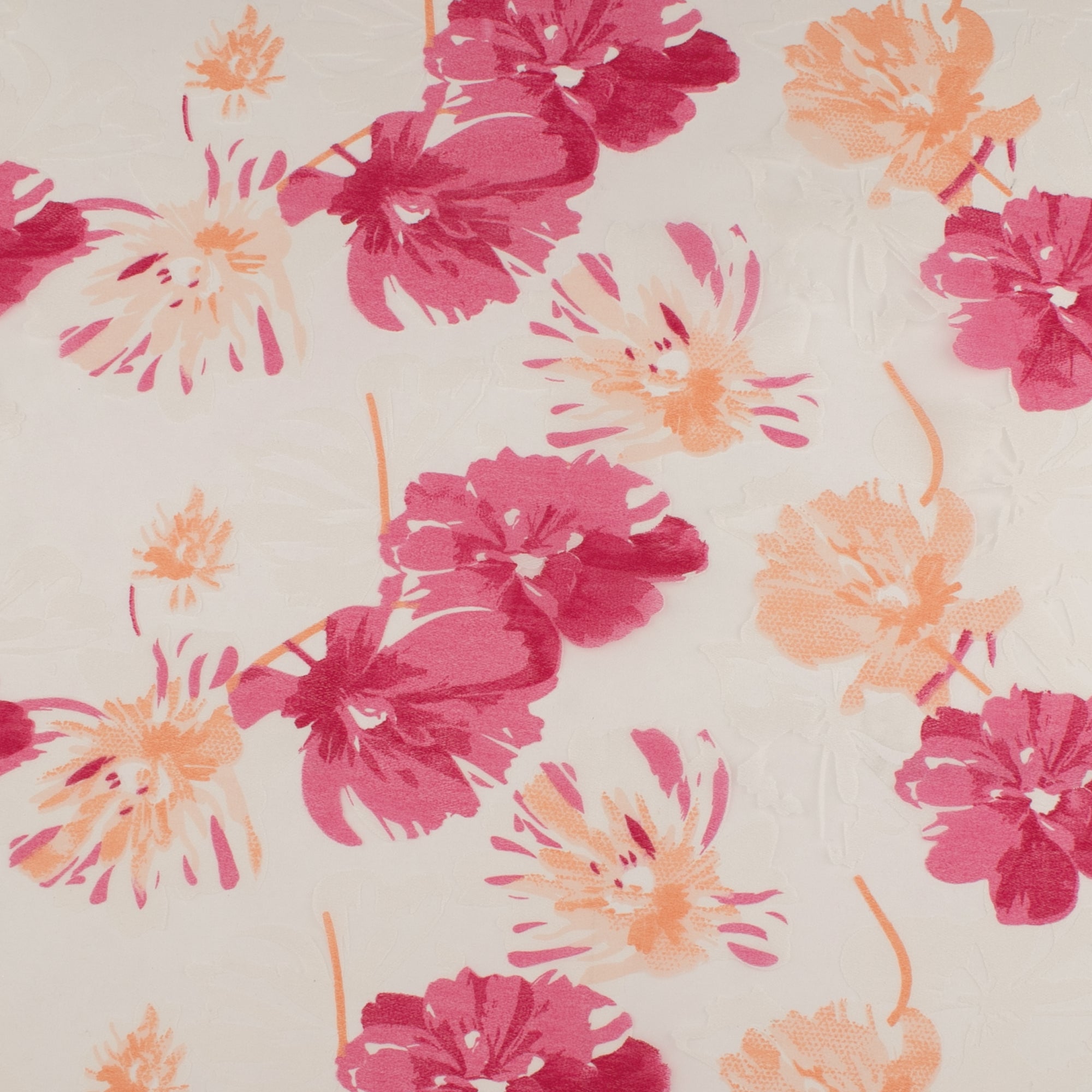 Organdi Imprimé à Motif Dévoré - JACQUELINE - Magenta – Fabricville