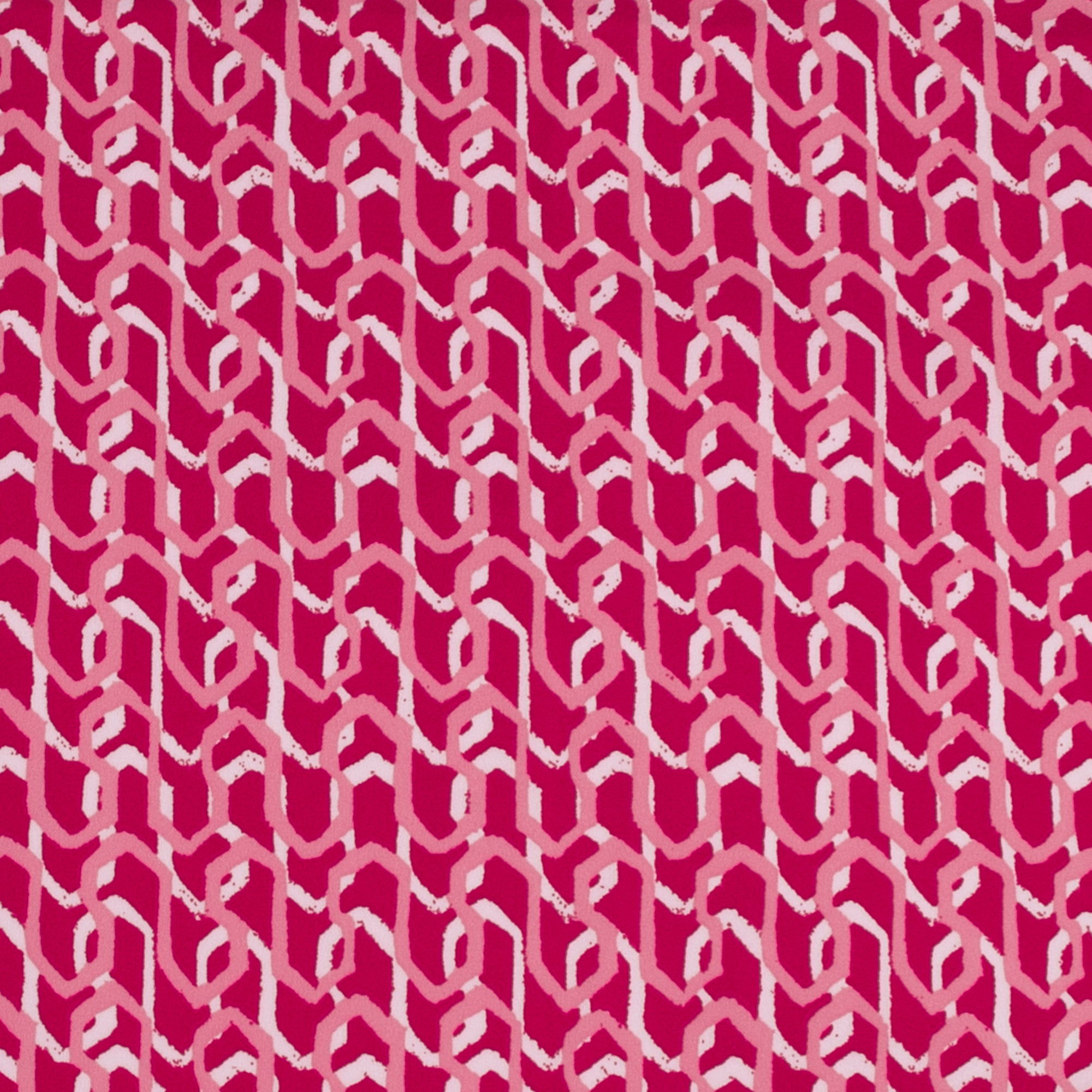 Printed Crepe Knit - TRICIA - 009 - Pink – Fabricville