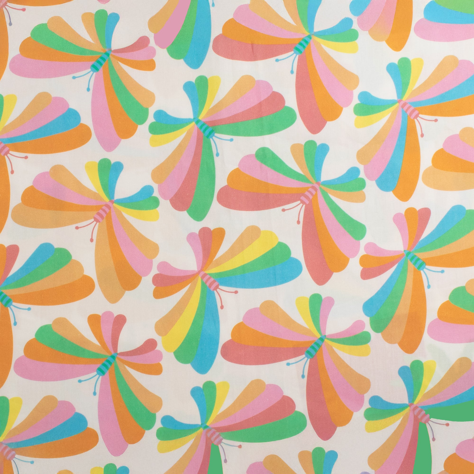 Digital Printed Poplin - JUSTIN & JUSTINE - 002 - Peach – Fabricville