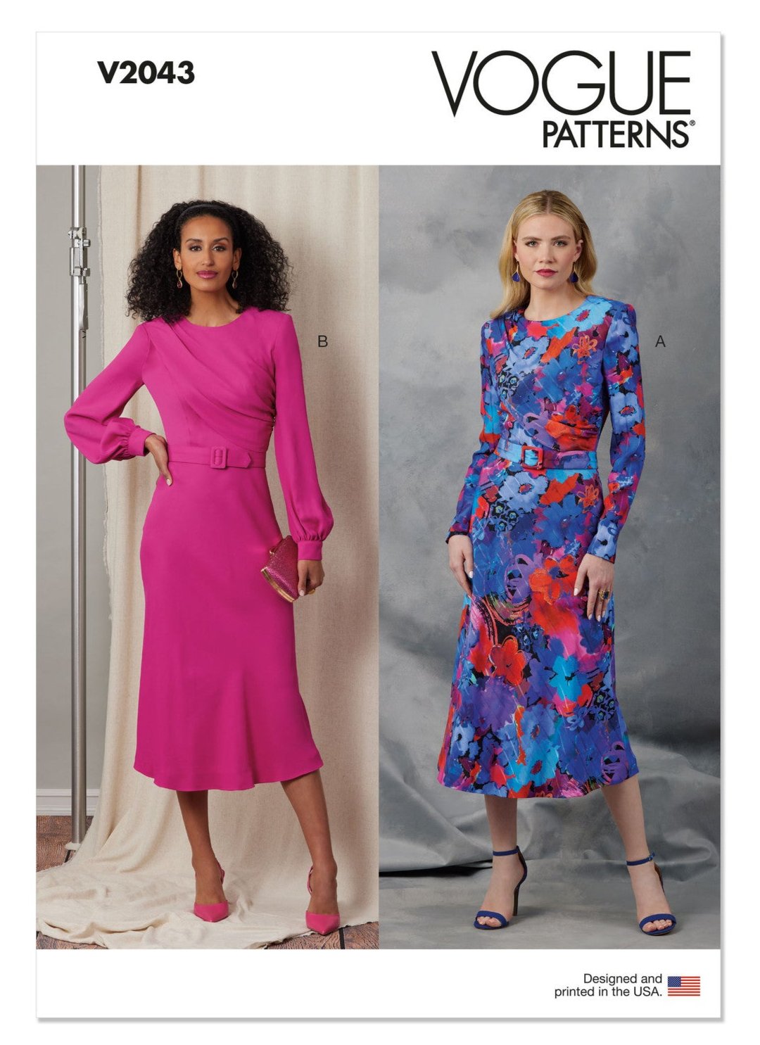 Vogue - V2043 Misses' Dresses and Belt – Fabricville