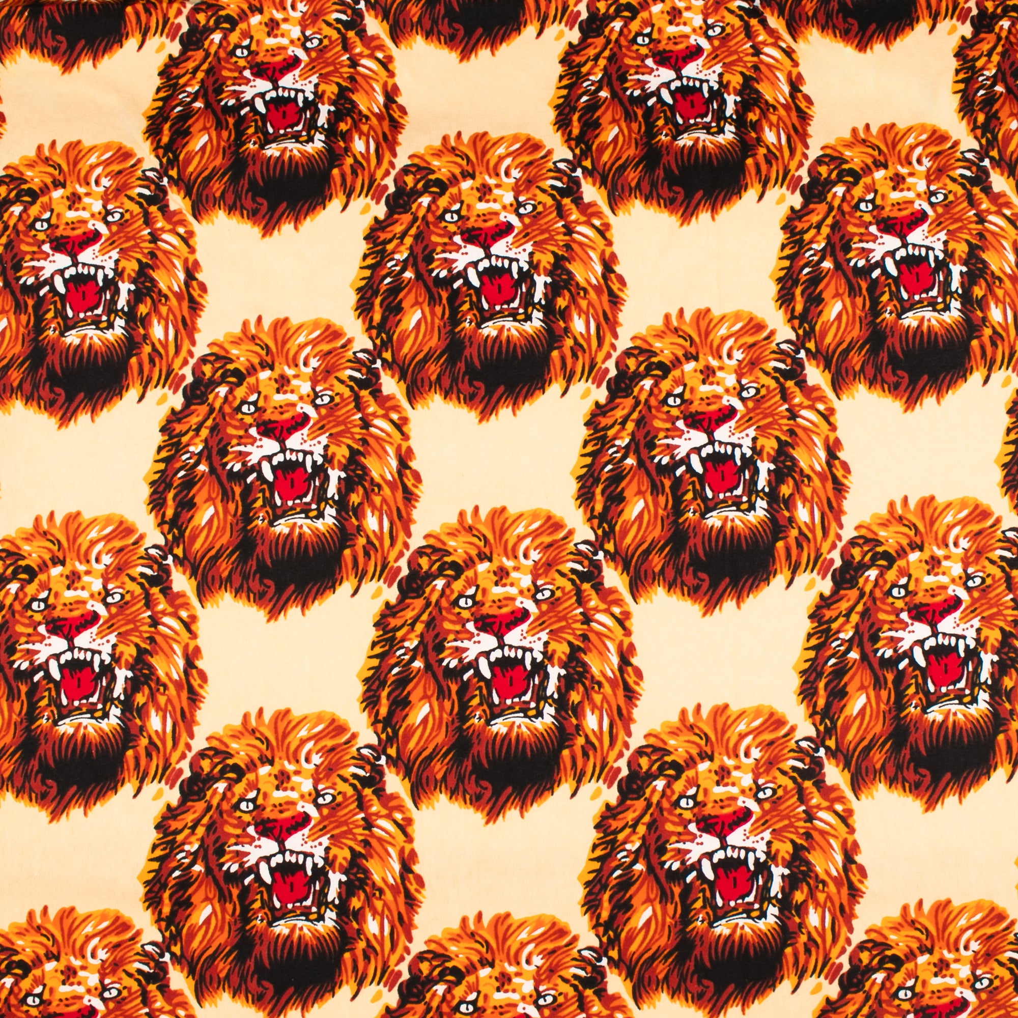 Printed Flannelette CHELSEA - Lion - Beige – Fabricville