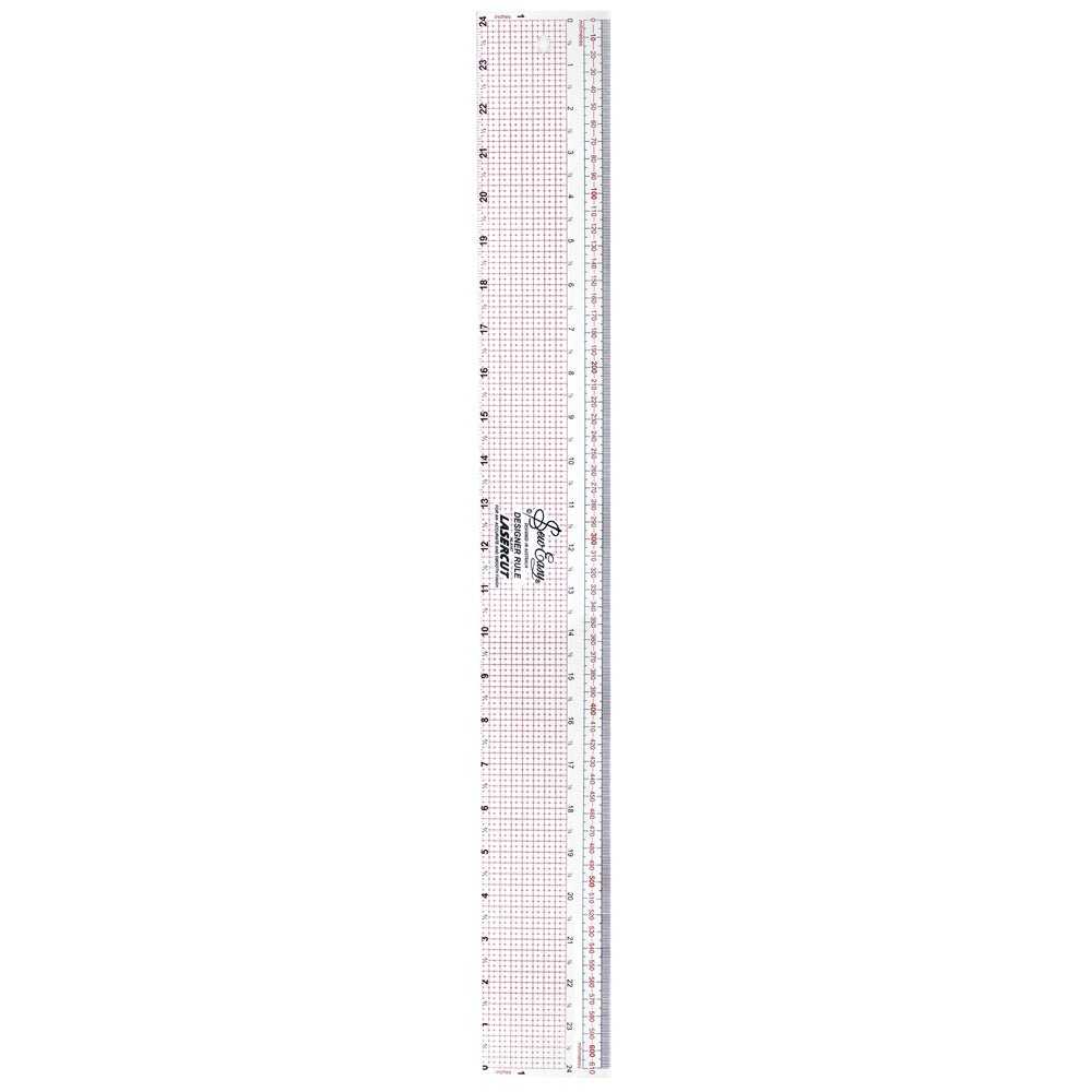 SEW EASY Designer Ruler (metric/imperial) - 3½" x 24" (8.9 x 61cm ...
