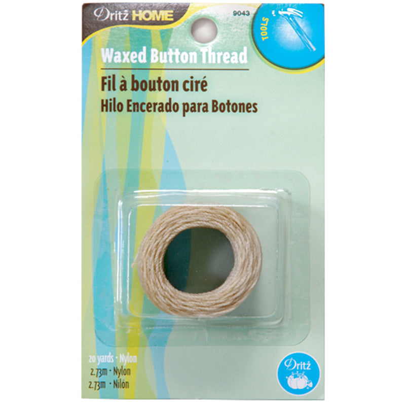 Waxed Button Thread – Fabricville