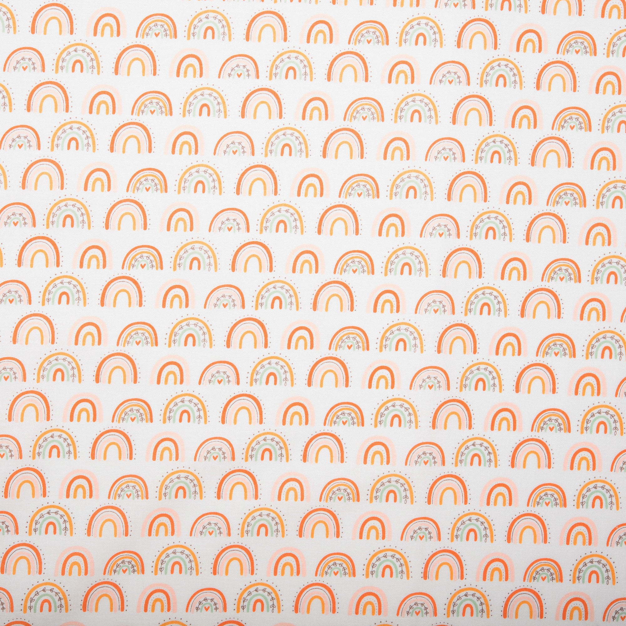 CAMELOT Quilting cotton - Boho Galaxy collection - Rainbow - White ...