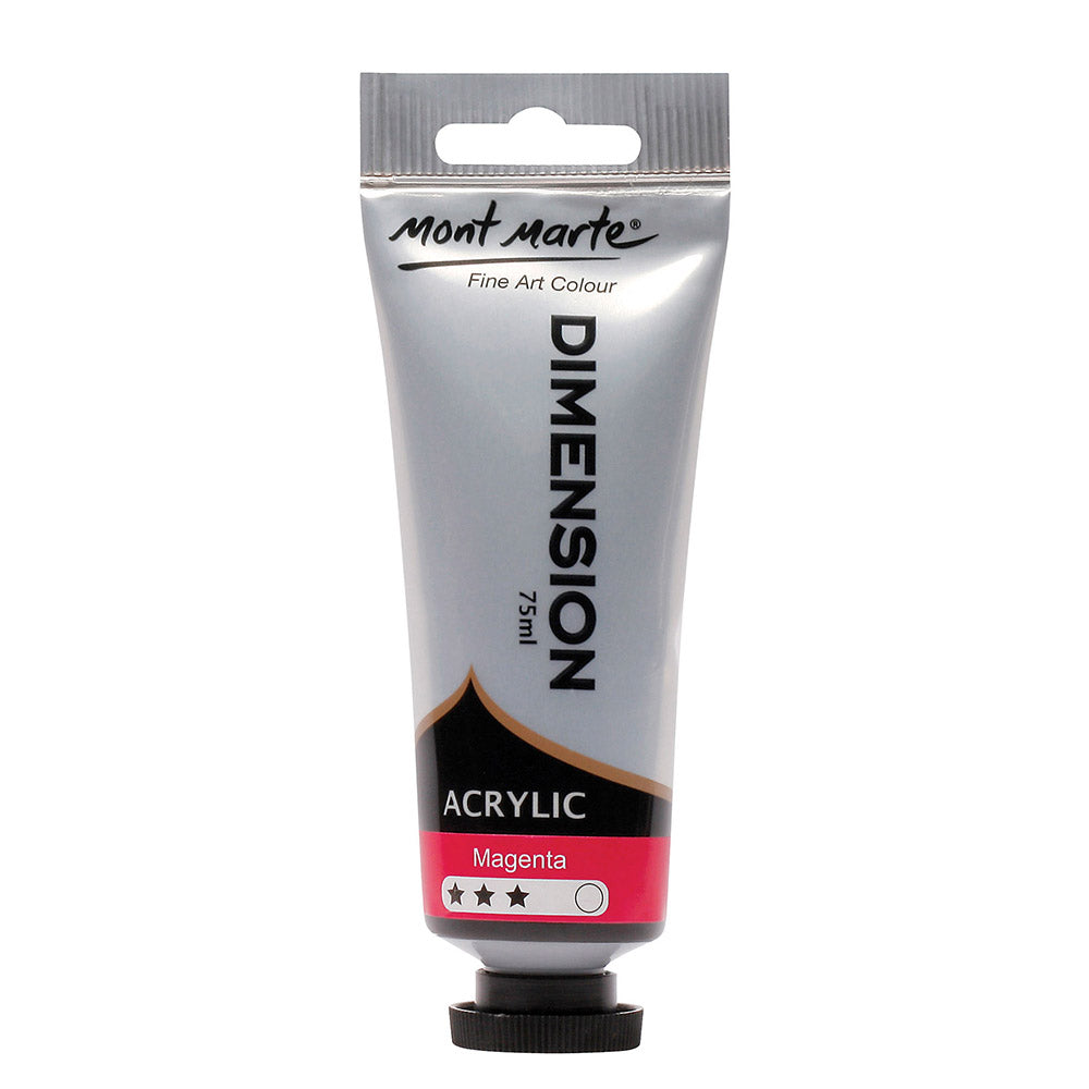 MONT MARTE Dimension Acrylic Paint - 75ml - Magenta – Fabricville