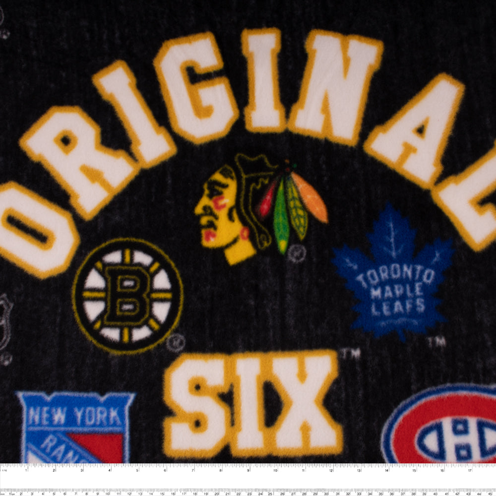 Original Six Hockey Logo