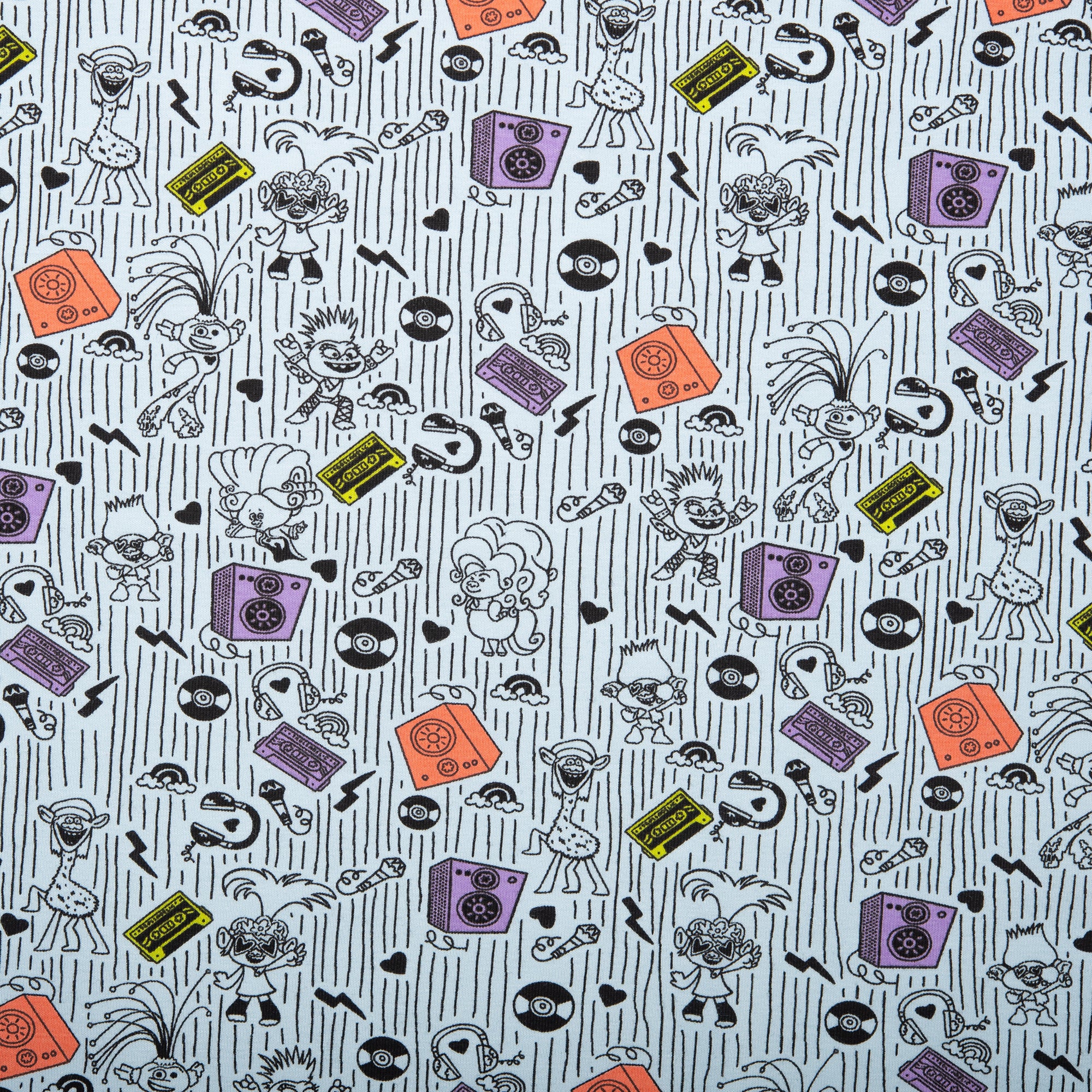 Printed knit - IMA-GINE F22 - Trolls - Blue – Fabricville