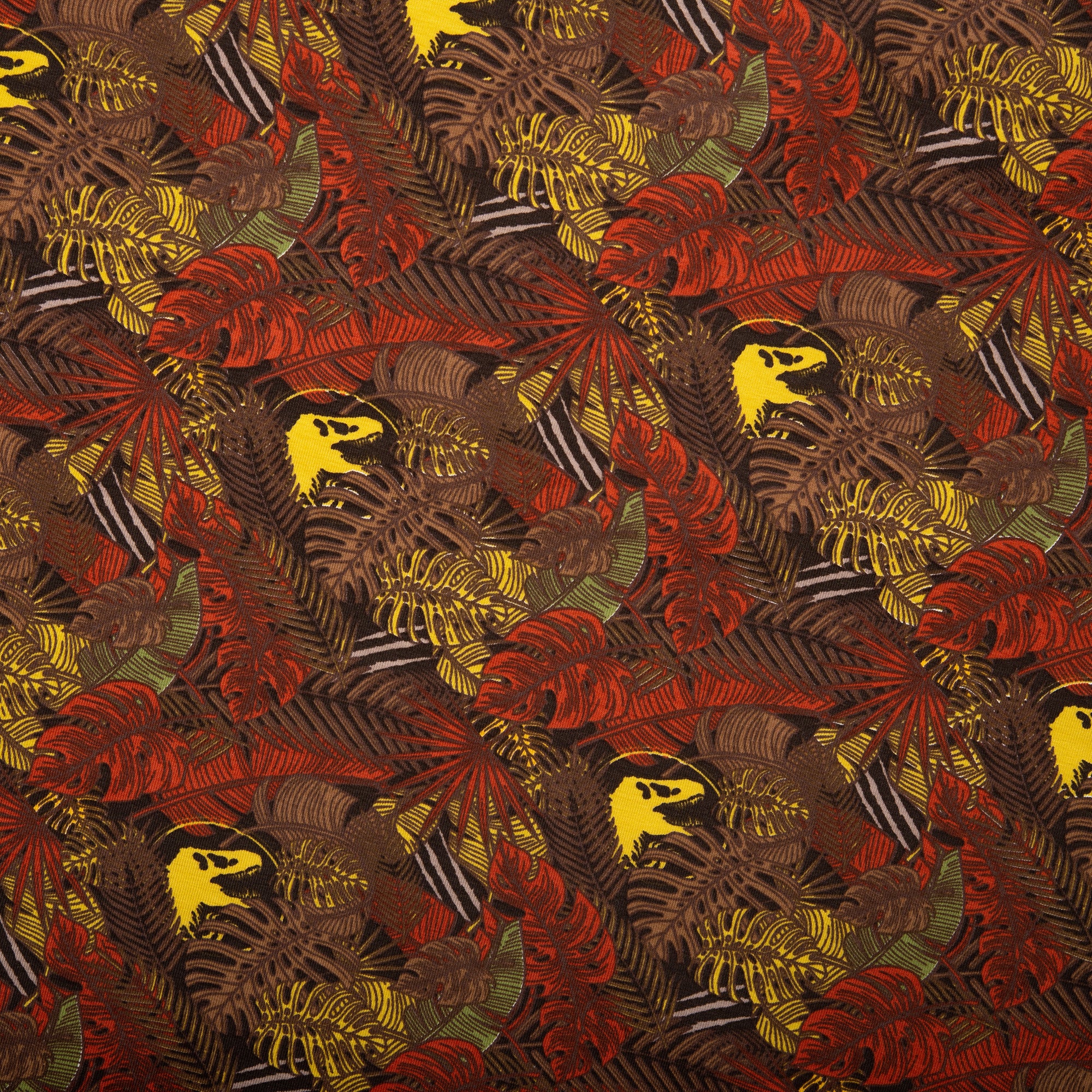 Printed knit - IMA-GINE F22 - Jurasic park - Cocoa – Fabricville