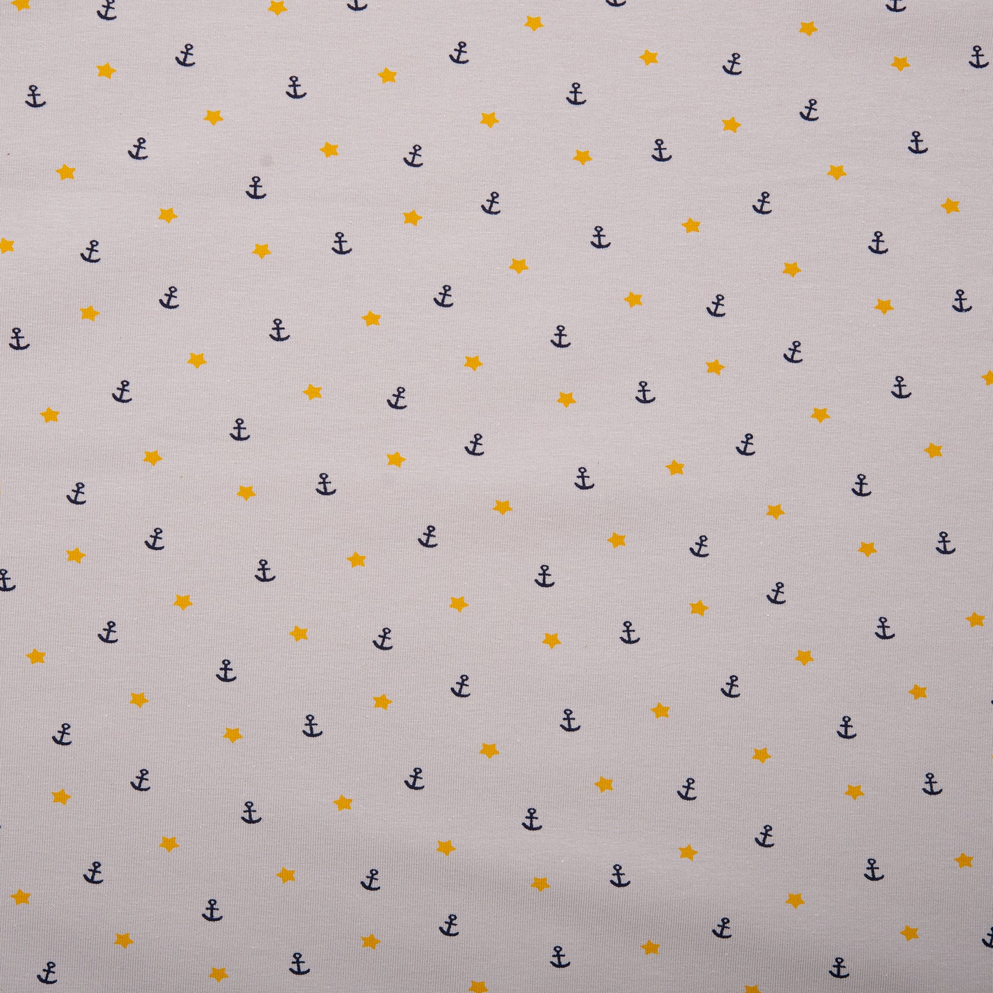 Tricot imprimé - IMA-GINE F22 - Ancres - Vert bruine – Fabricville