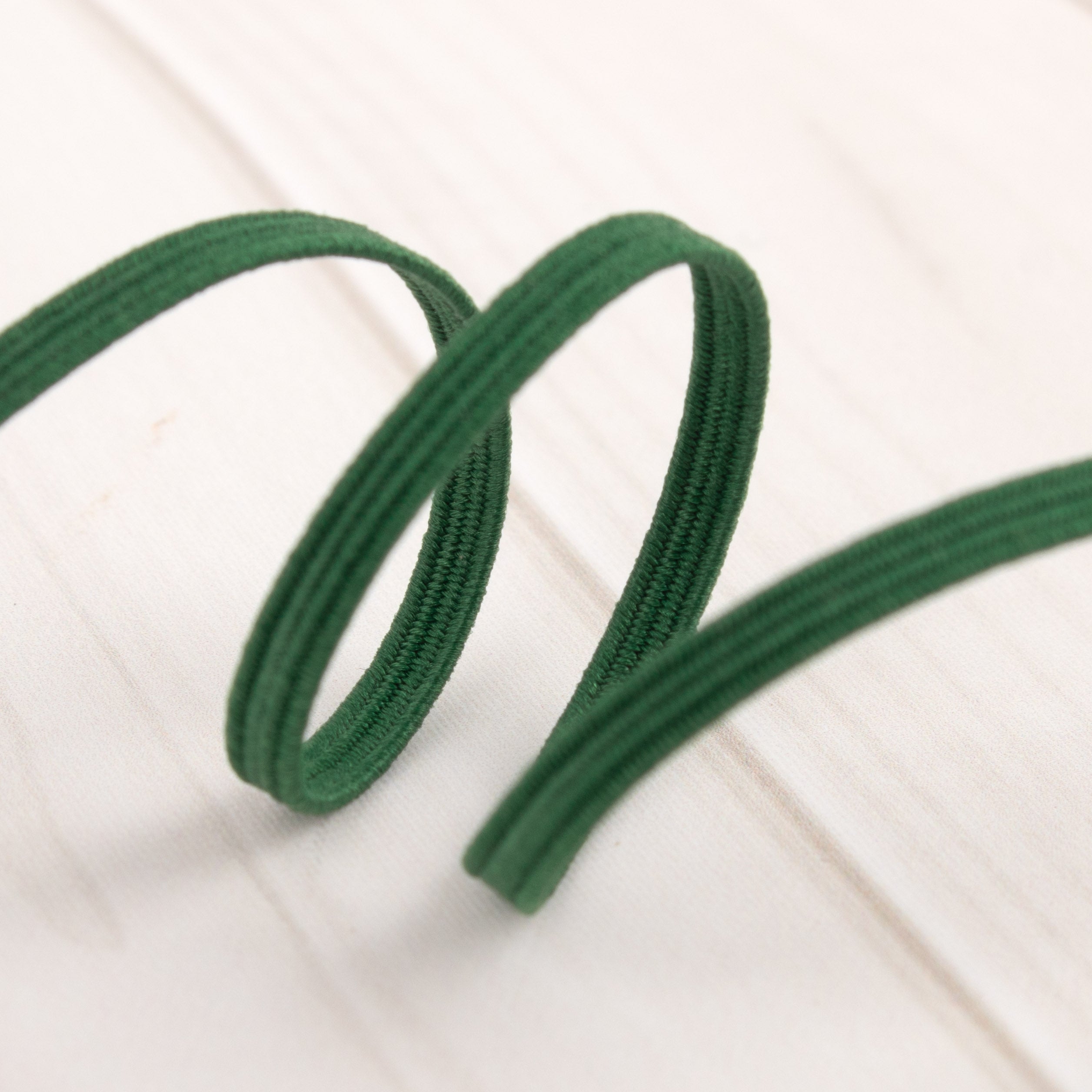 3mm braided elastic - FOREST GREEN – Fabricville